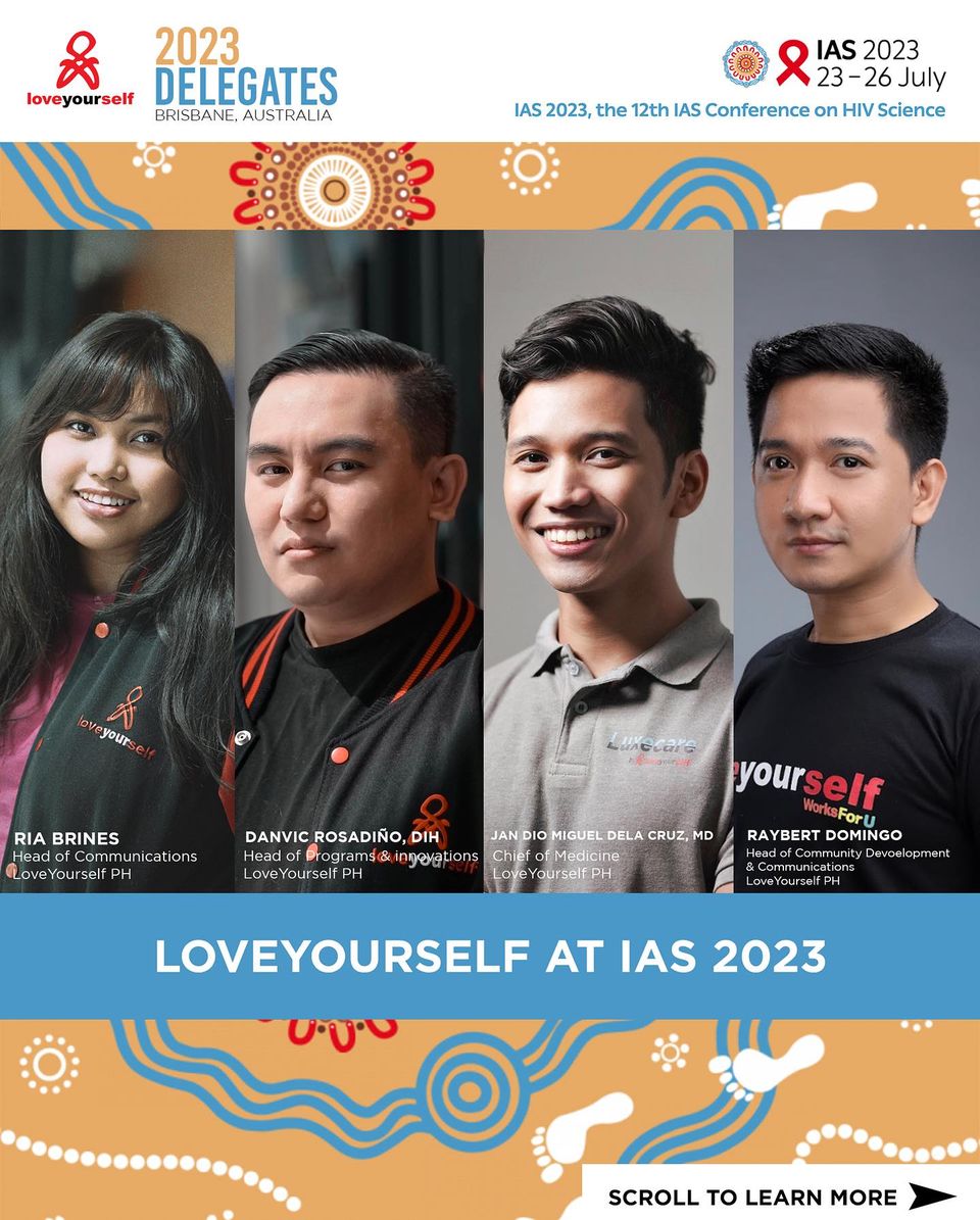 LoveYourself in Brisbane for IAS 2023 on HIV Science - LoveYourself Inc.