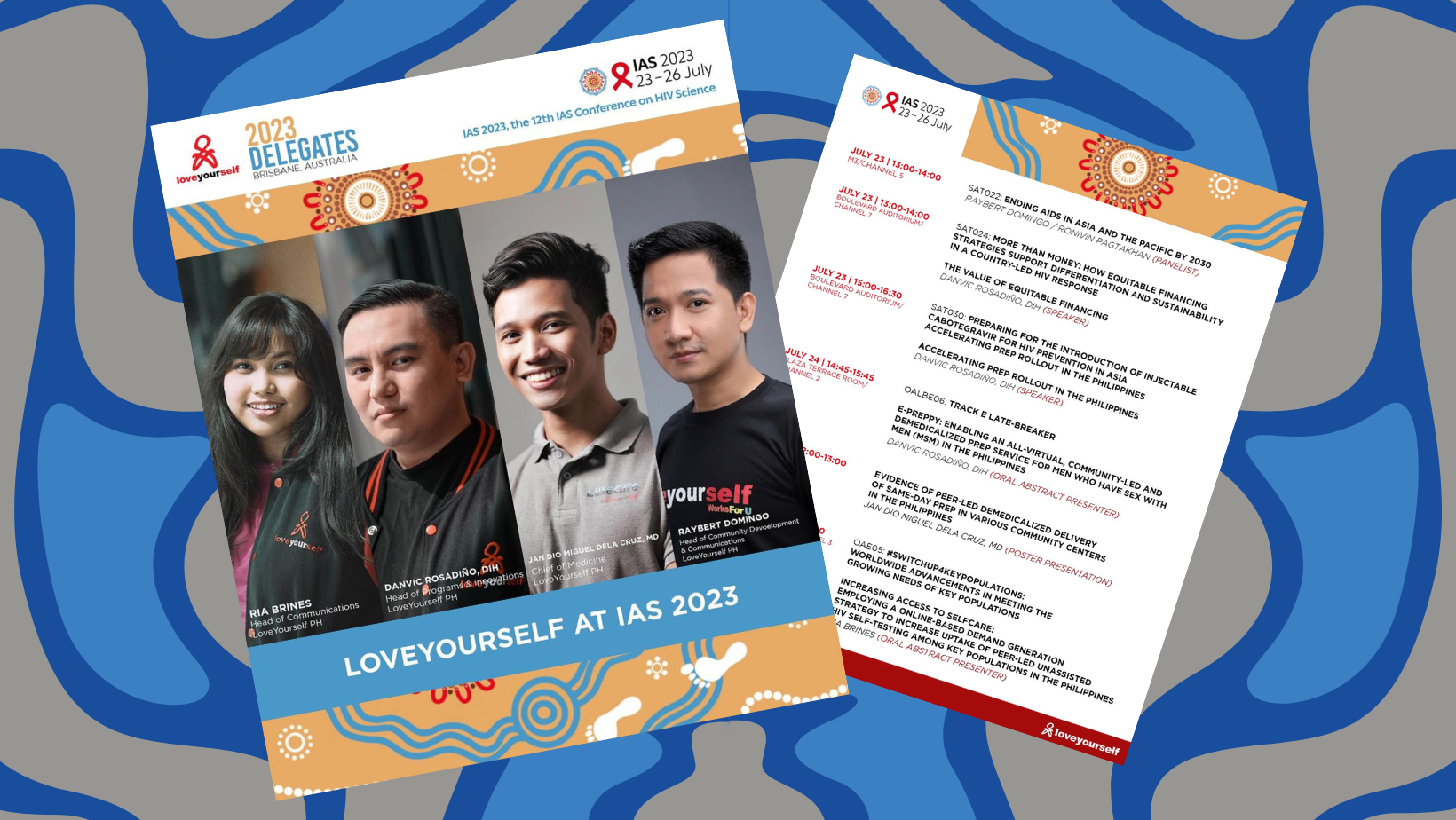 LoveYourself in Brisbane for IAS 2023 on HIV Science - LoveYourself Inc.